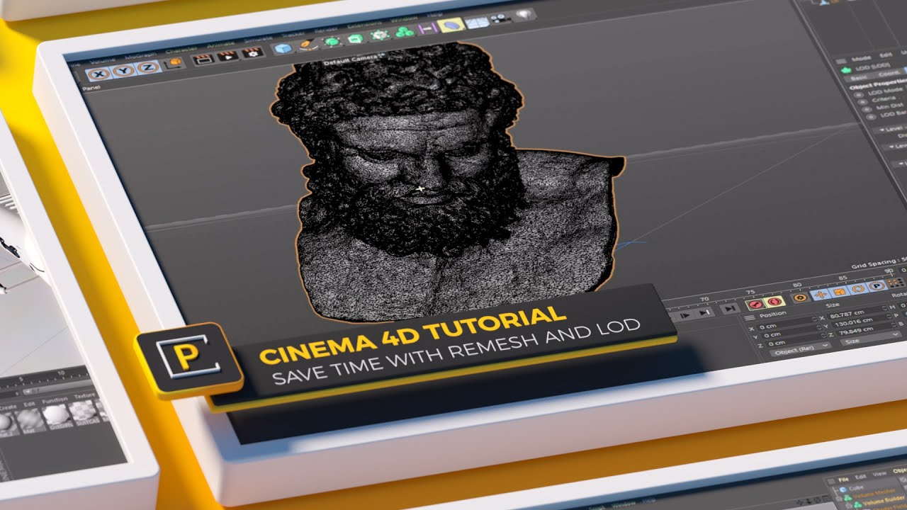 Remesh and LOD - Tutorials - Blog - C4Dzone