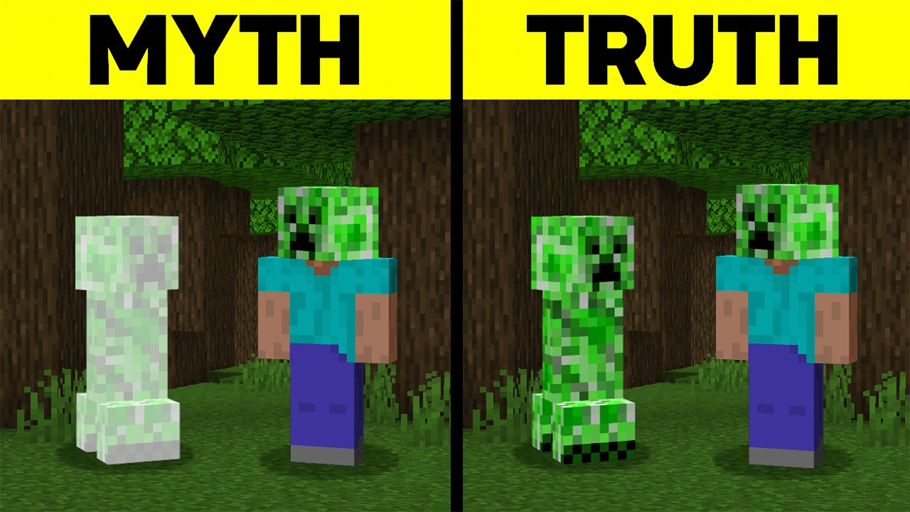 EVERY Minecraft Myth You Still Believe