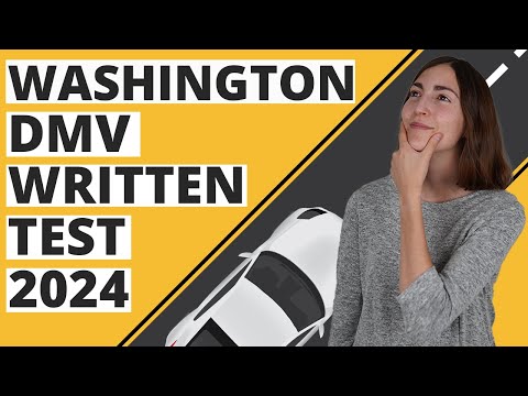 Washington DMV Written Test 2024 (60 Questions with Explained Answers)