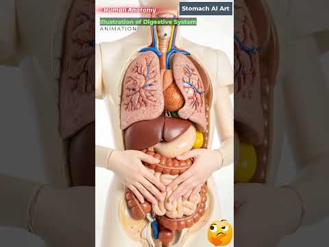 The Gastrointestinal (GI) tract #GastrointestinalTract #GIAnatomy #DigestiveSystem #HumanAnatomy
