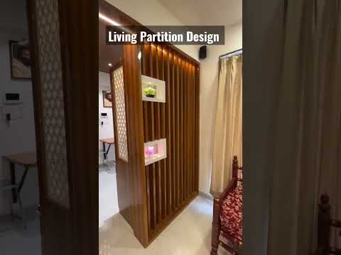 Living Room partition Design| Interior Design Ideas #interiordesign