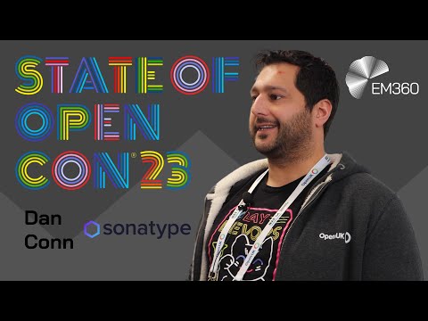 "The future of open source will be collaborative" Dan Conn, Sonatype @ State Of Open Con 2023