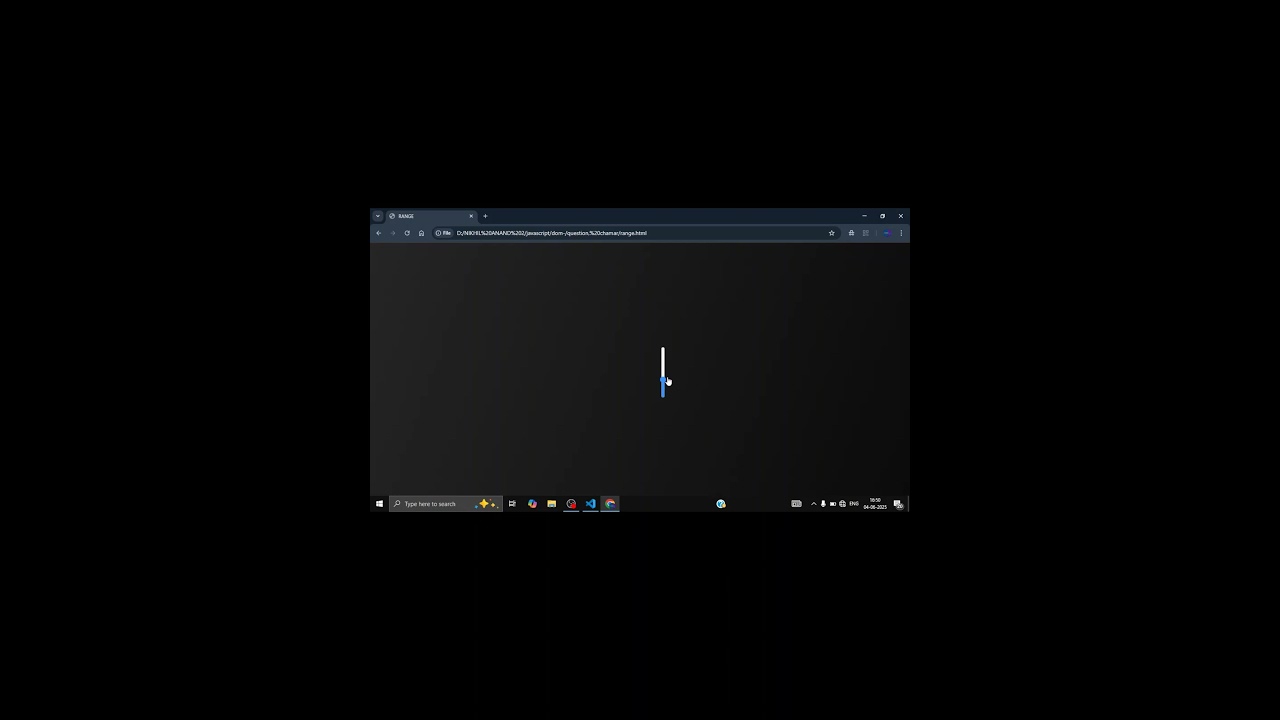 INPUT TYPE  RANGE HTML CSS JS  #html #css #js