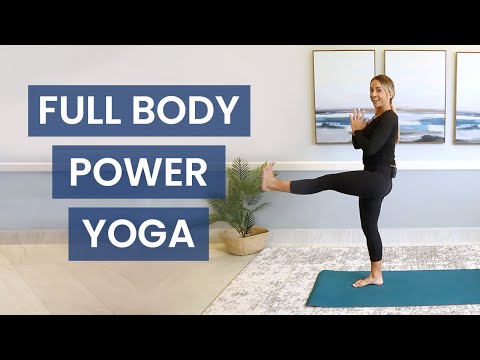 Full Body Yoga Power Flow | Beginner and Intermediate