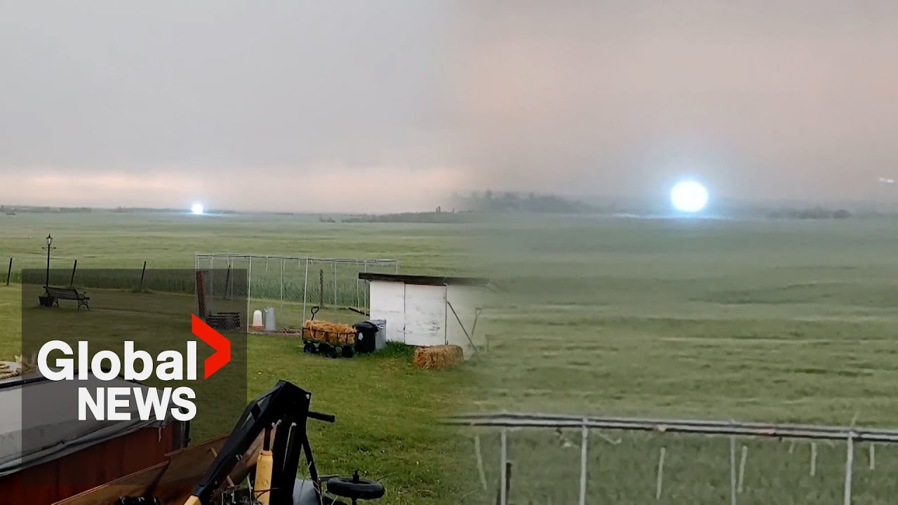 What is ball lightning? Rare weather phenomenon caught on camera in Alberta