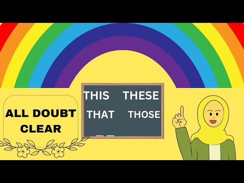 Use Of This / These / These / Those In Sentences| Urdu To English | How To Use In Sentences