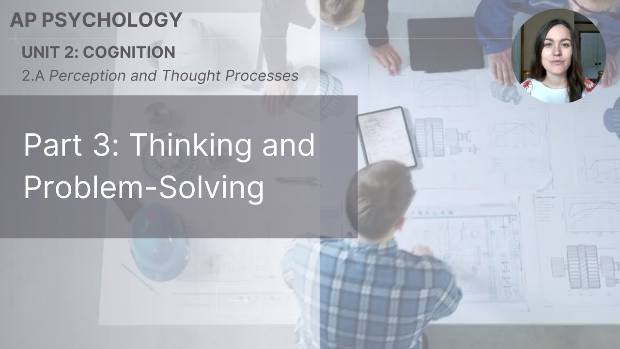Unit 2A Part 3 Thinking and Problem Solving