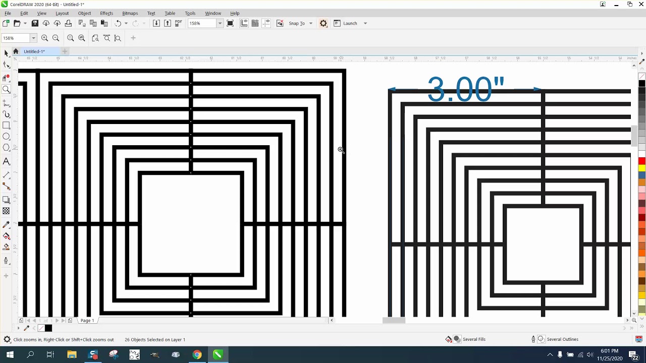 Corel Draw Tips & Tricks Draw this Pattern Part 9