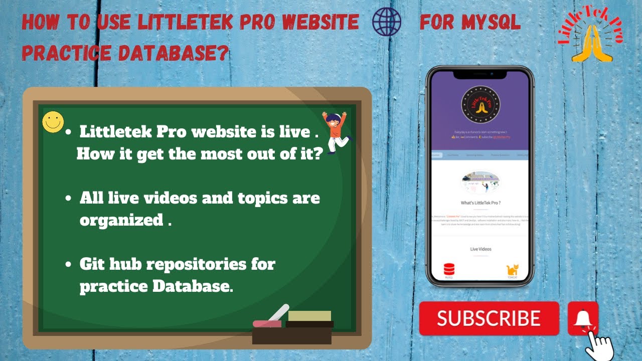MySQL practice database (LittleTekPro website)?