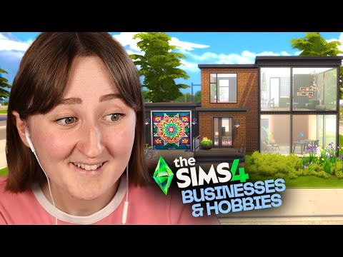 I built a TATTOO small business in The Sims 4