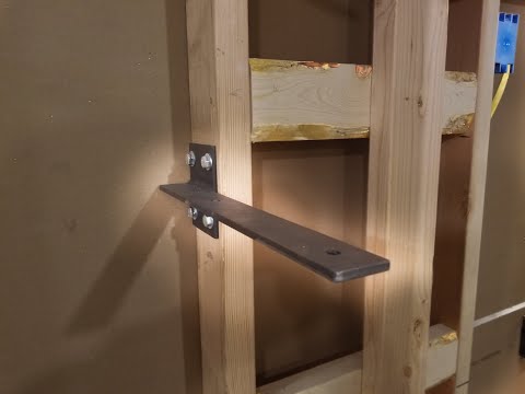 How To Install Hidden Bracket Supports For Floating Shelves