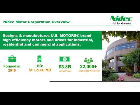 Nidec Motor Corporation Pool Industry Introduction video
