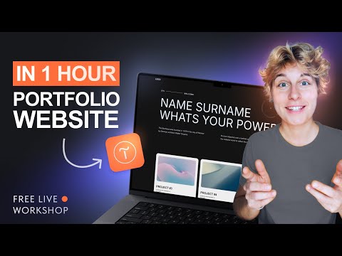 Freelance Portfolio Website Design Tutorial 2025