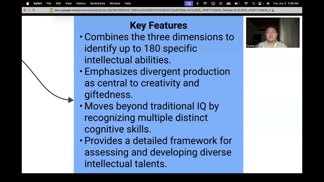 J P  Guilford Structure of Intellect and Model of Creativity