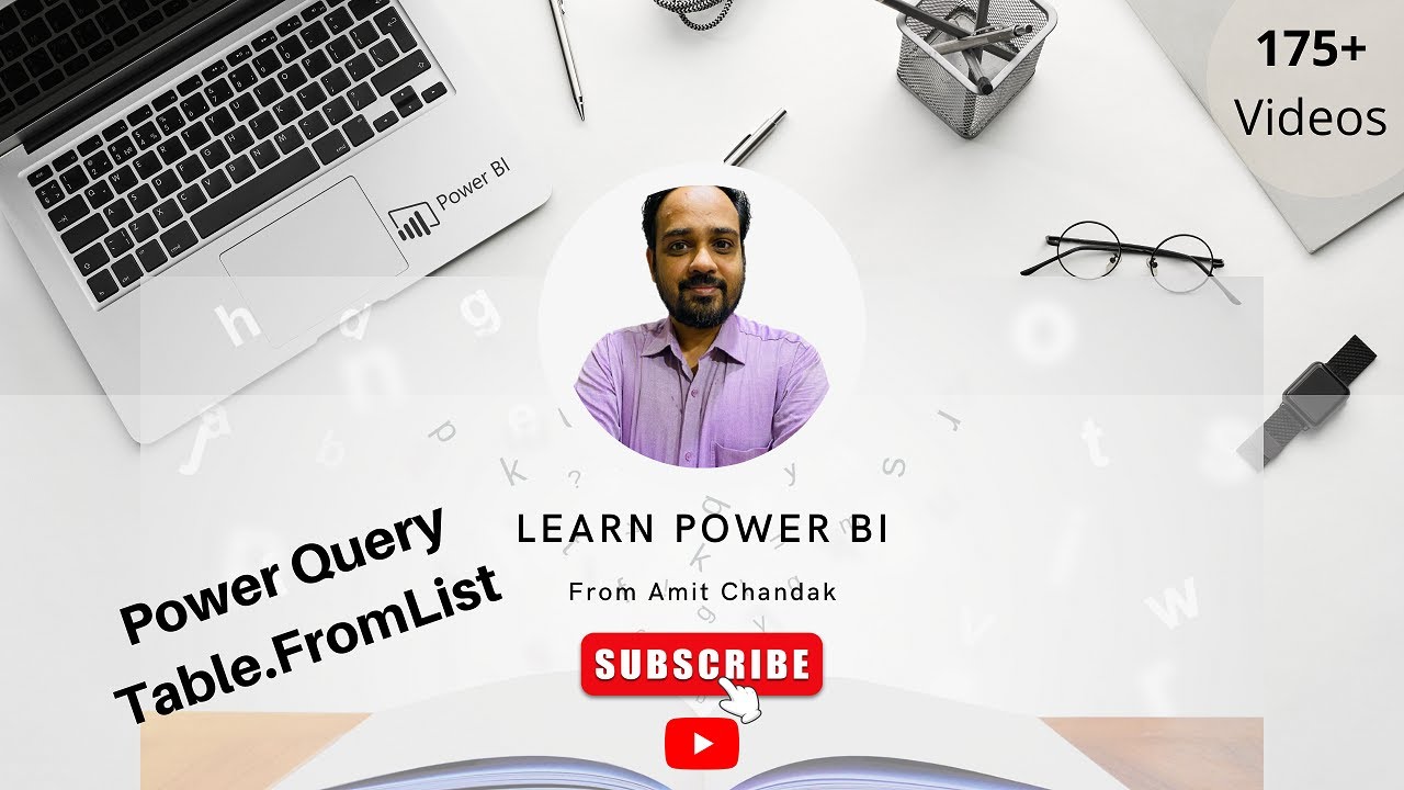 Power BI Tutorial Series for Beginners 180: Power Query Table.FromList
