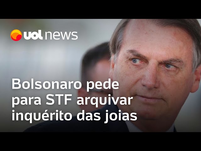 Bolsonaro cita Piaget de Lula e pede arquivamento do caso das joias