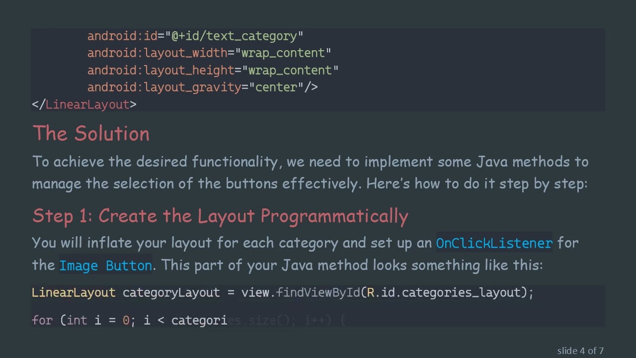 Make Image Buttons Work Like Radio Buttons: A Simple Guide for Android Developers
