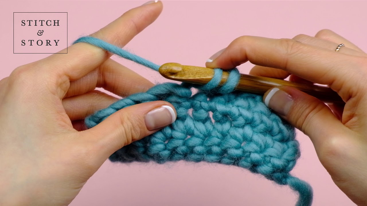 HOW TO DECREASE A STITCH USING DC2TOG (UK TERMINOLOGY) - CROCHET TUTORIAL