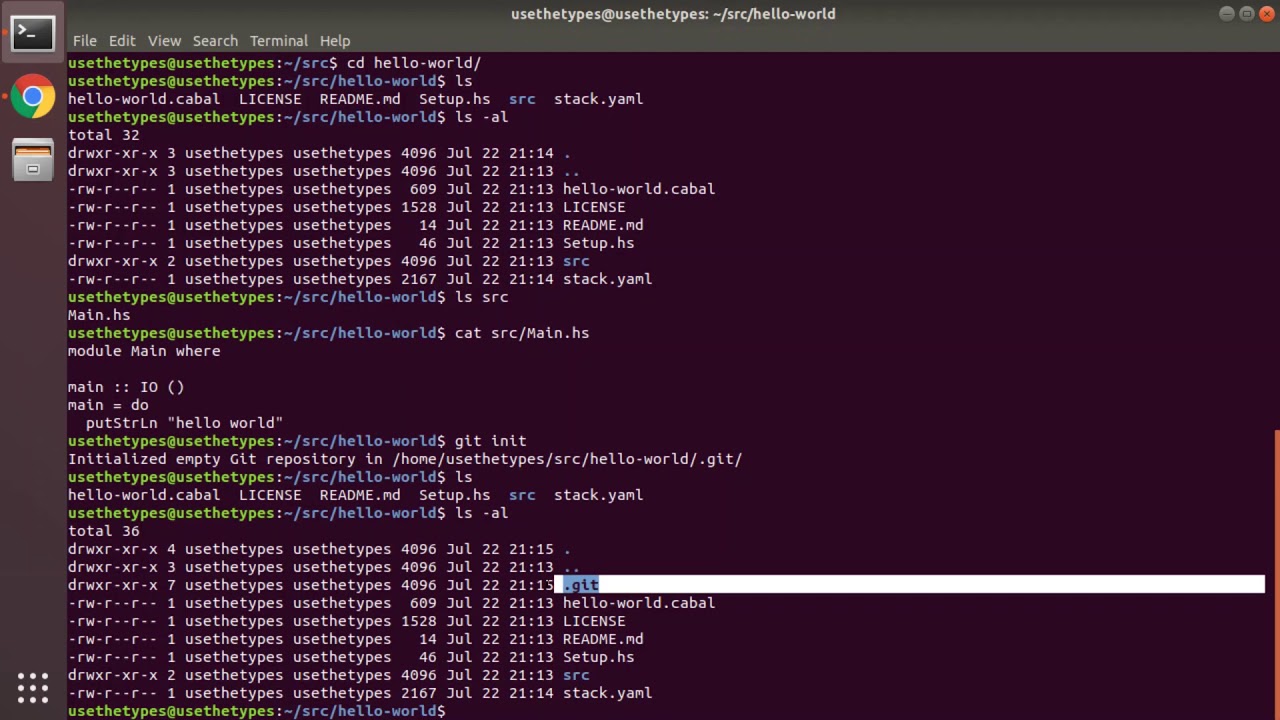 usethetypes#0 - Haskell Stack