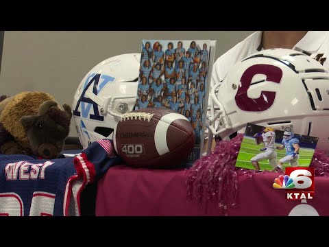 Two Airline football players sign to play on college level