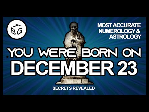 Born on December 23 | Numerology and Astrology Analysis