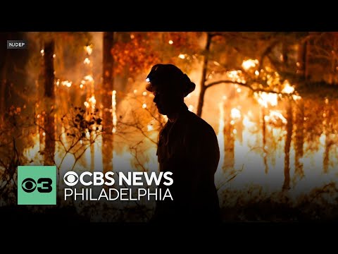 Crews working to contain three wildfires in South Jersey