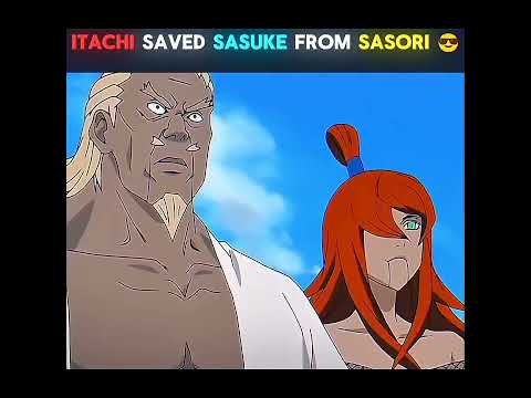 itachi saved sasuke from sasori