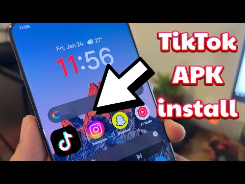 Reinstall TikTok without Play store on Android!