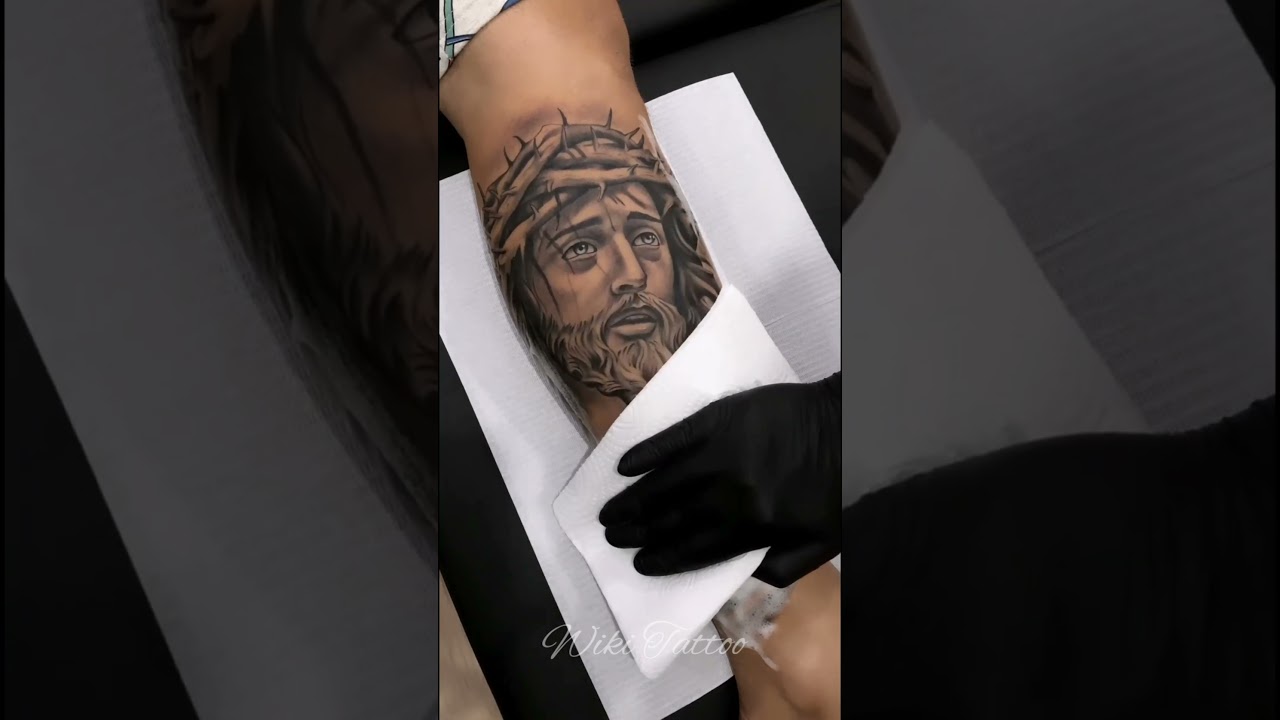 Jesus christ Tattoo Ideas 🥰😇🤗 #wikitattoo #jesus #jesuschrist #tattoo #shortvideo #shorts