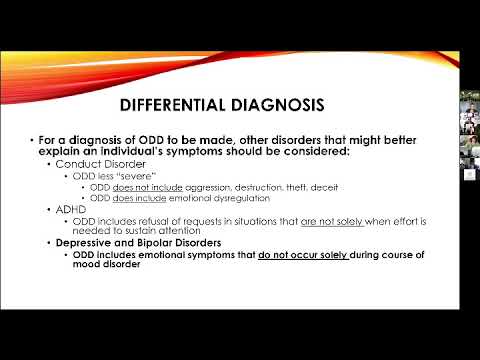 Oppositional Defiant Disorder