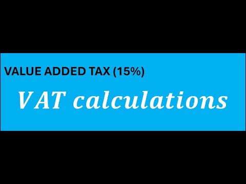 Gr11-12 Mathslit(P1): VAT