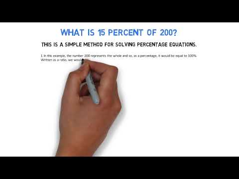 15 Percent of 200