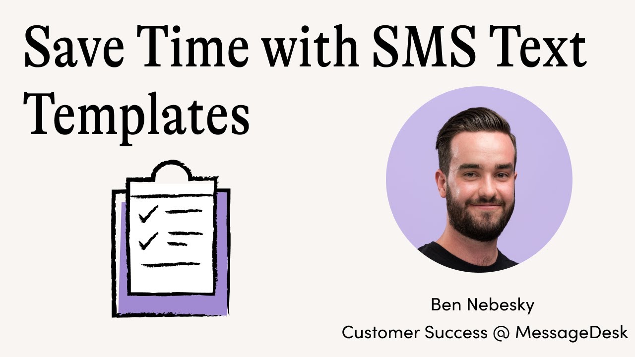 Productivity HACK: How Text Message Templates Save Time
