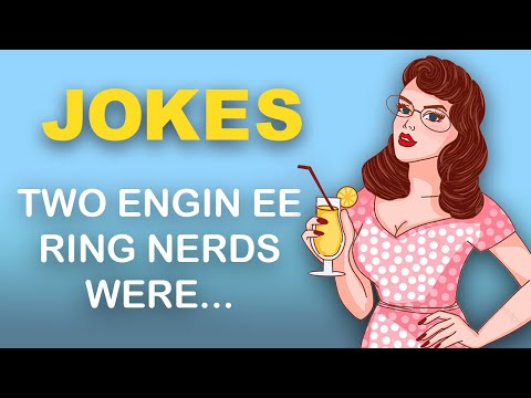 funny jokes : Two engineering nerds were walking across their college campus...