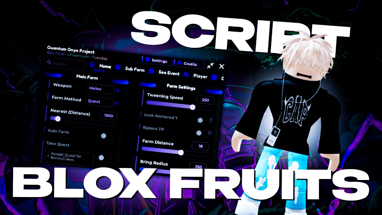 Roblox Blox Fruits Script | Auto Farm, Fast Attack, Fruit Sniper, Sea Event and More [NO KEY]