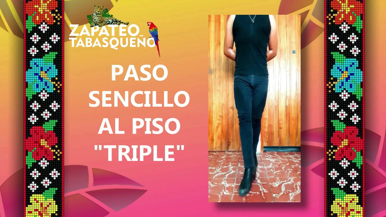 Pasos básicos de Tabasco / ZAPATEO TABASQUEÑO TUTORIAL 2