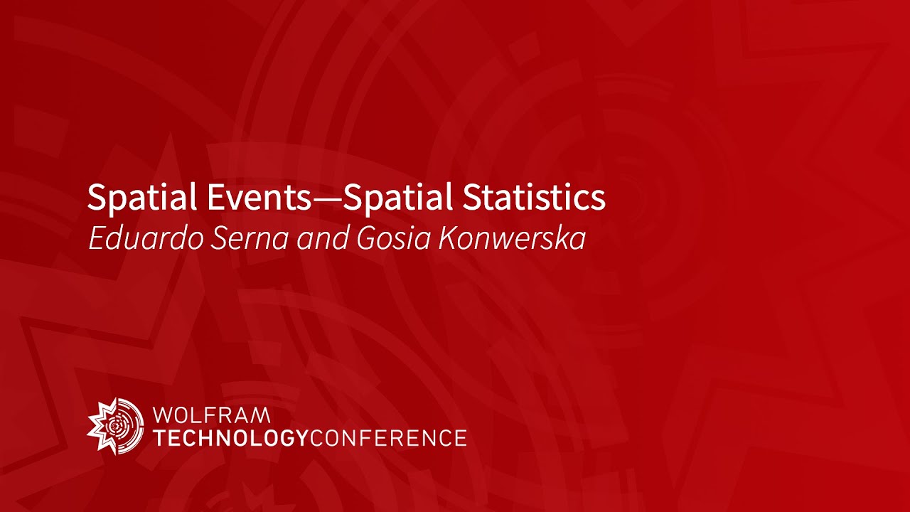 Spatial Events-Spatial Statistics