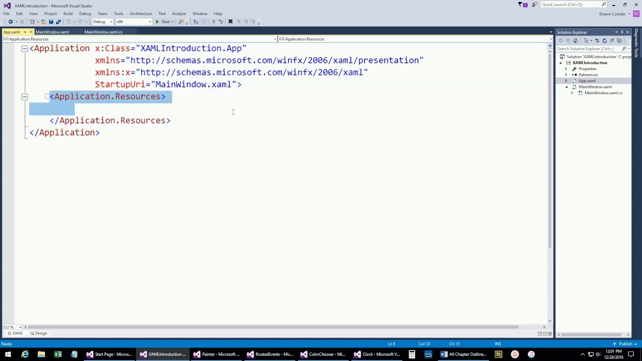 Chapter 24   GUI with WPF