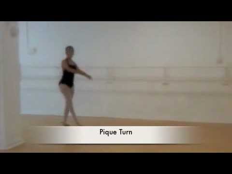 Learn Ballet - Pique Turn