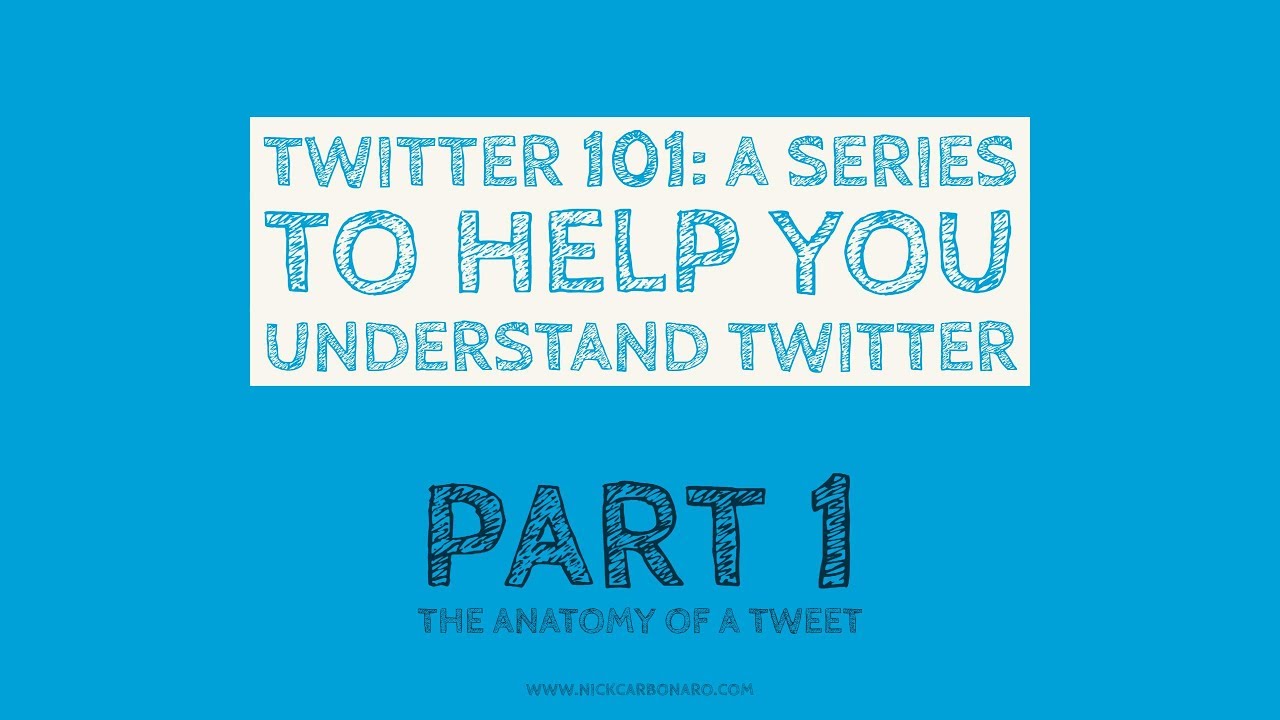 Twitter 101: The Anatomy of a Tweet