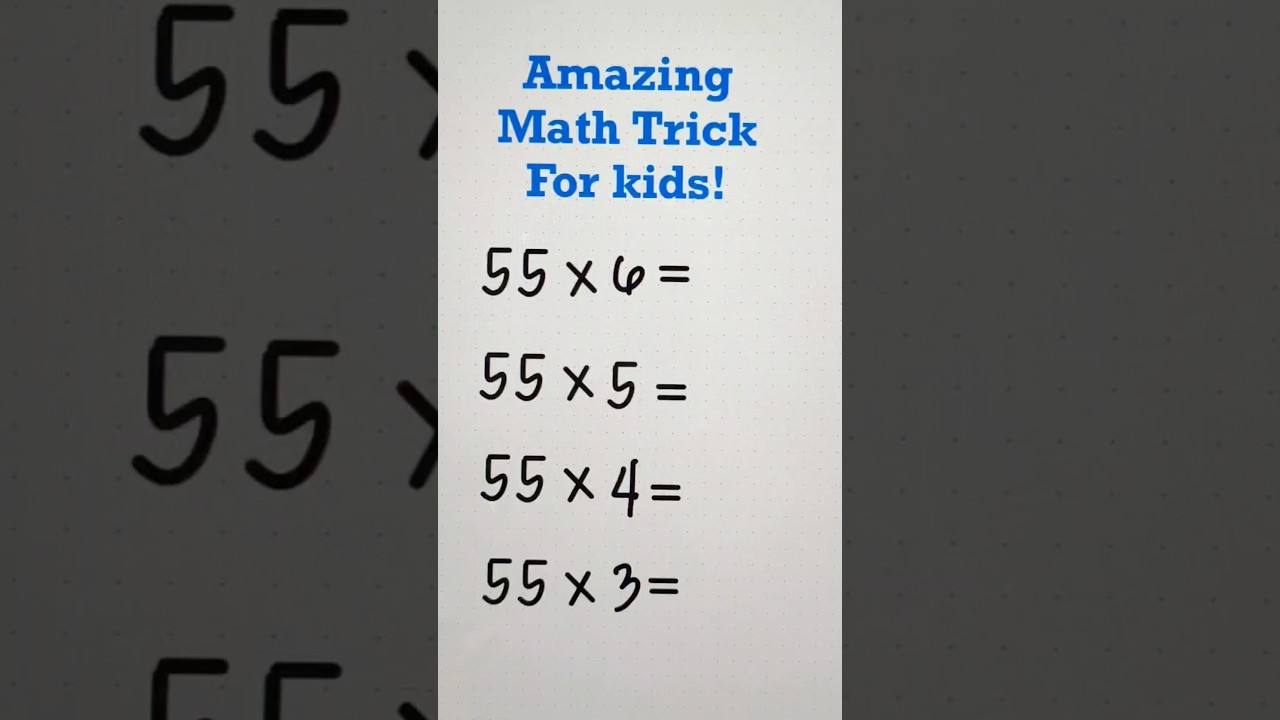 Fast Multiplication Hacks Tutorial