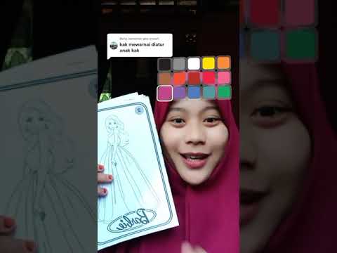 MEWARNAI TAPI HARUS DIATUR ANAK