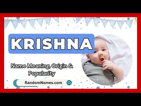 Krishna - Baby Boy Name Meaning, Origin & Popularity - RandomNames.com