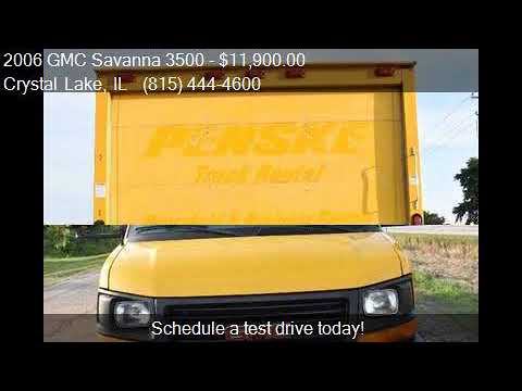 2006 GMC Savanna 3500 16ft Box Truck for sale in Crystal Lak