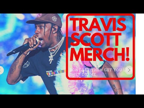 TRAVIS SCOTT TOUR MERCH (THEY GOT ME!)