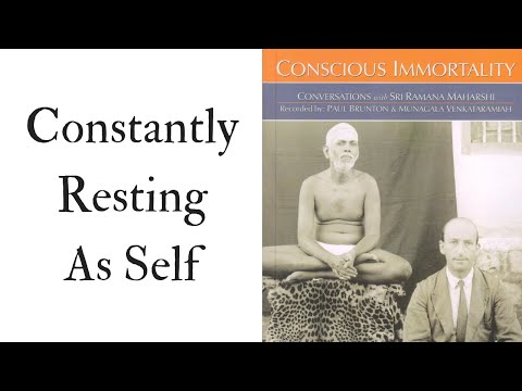 Ramana Maharshi on the two types of liberation: (1) liberation in this ...