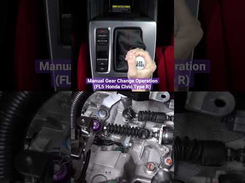 Manual Transmission Gear Change Operation (FL5 Honda Civic Type R)