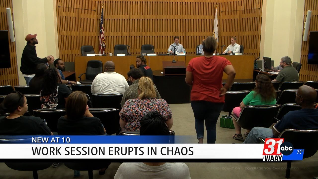 Decatur Work Session Erupts into Chaos