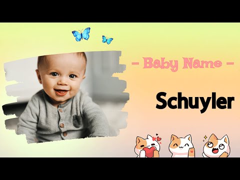 SCHUYLER | Schuyler name meaning | Boy Name Meaning | Scholar (2023)