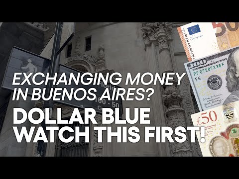 驴Cambias dinero en Buenos Aires? D贸lar Blue: 隆Mira ESTO primero! 馃挼馃毃